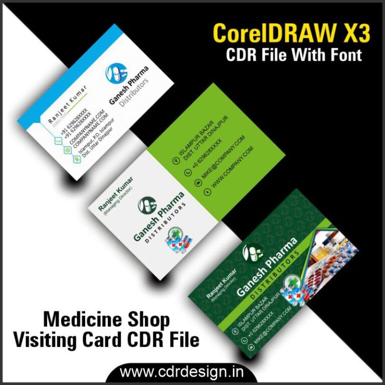 Free Visiting Card Design CDR File - cdrdesign.in