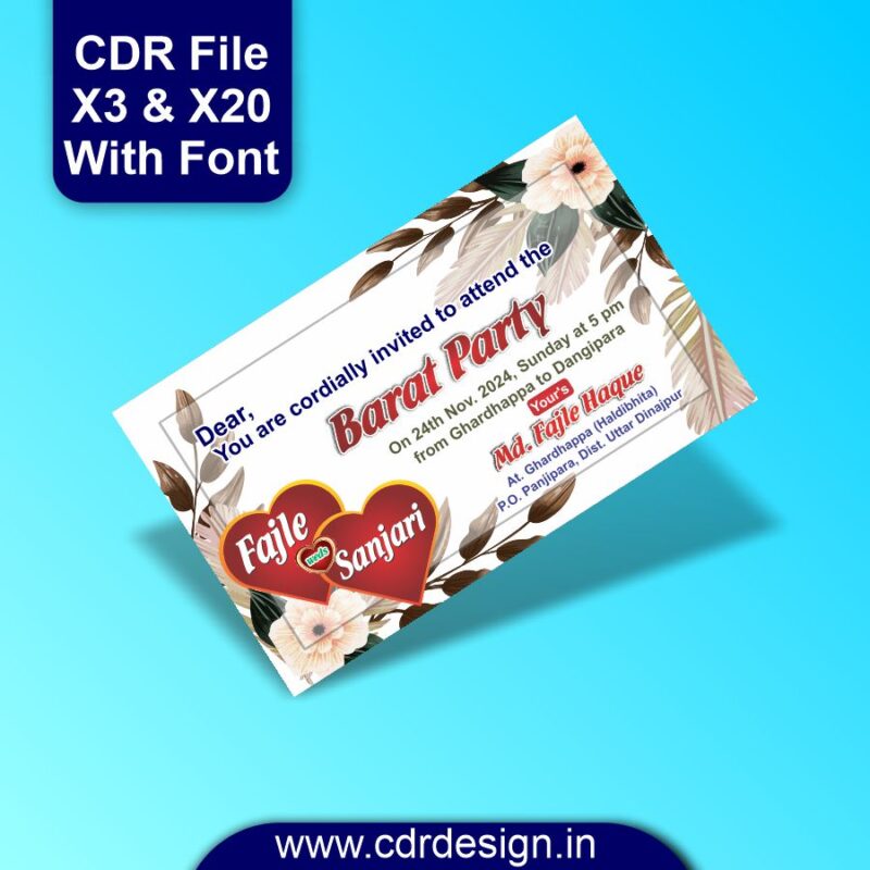 Free Visiting Card Design CDR File - cdrdesign.in