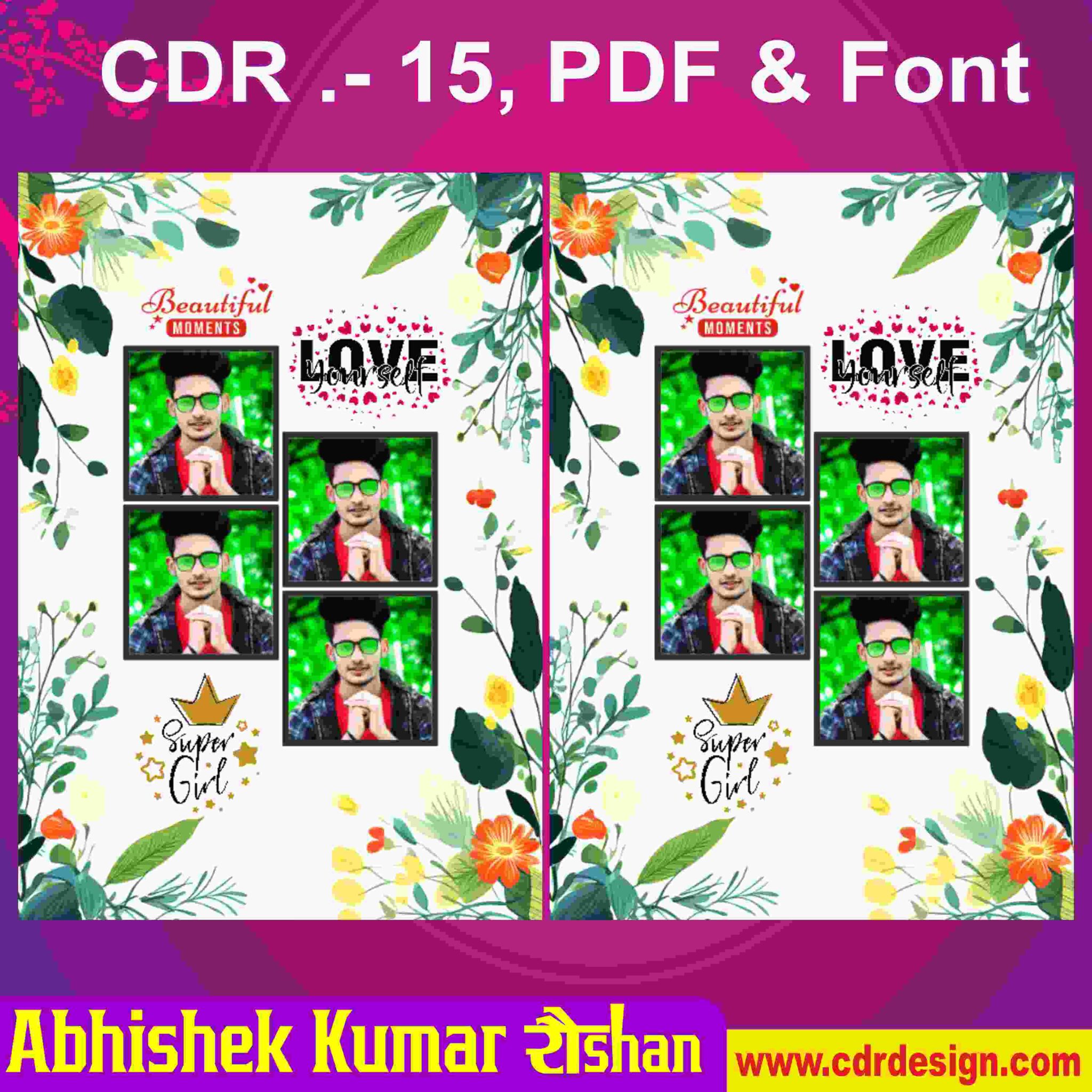 Latest And Best Photo collage Design - cdrdesign.in