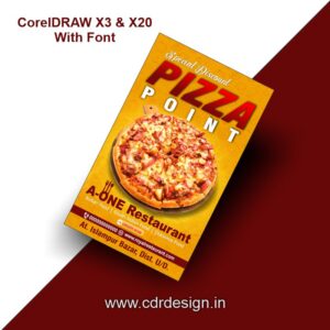 Pizza Stand Banner Design CDR File - cdrdesign.in