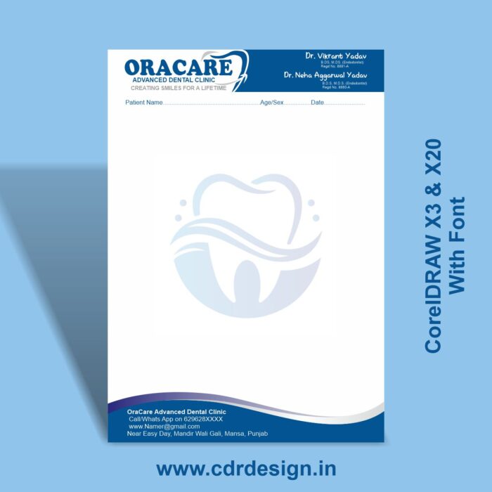 Dental Clinic Banner CDR File || Dental Clinic Design CDR File ...