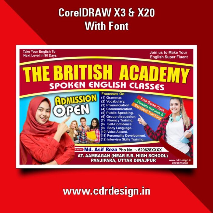 Printing Press Stand Banner CDR File - cdrdesign.in